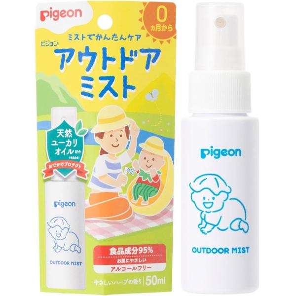 ★直接肌や衣服へ吹き付けて使用する虫除けです★ミストタイプなのでワンプッシュで、　まんべんなくお肌に広がり、　忙しいお出かけ前にも気軽にケアができます★新生児から大人まで使える、　食品成分95%の肌にやさしいアウトドアミスト★レモンユーカリ...