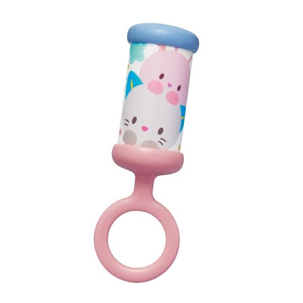 ★2ヵ月頃から使えます★水洗いできるからいつでも清潔★軽くて握りやすいやさしい音色のチャイム★きれいな音色を赤ちゃんに、　コロンコロンと心地の良い音色が響く、　振りやすい縦型チャイムです　チャイムの音色は赤ちゃんの心を落ち着かせ、　豊かな表...