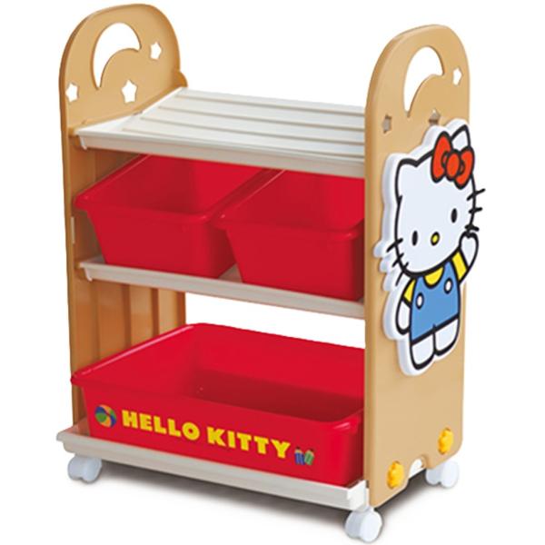 ★オモチャ箱、子供服入れなど多彩にお使い頂けます★これなら片付けが嫌いなお子様も　おかたづけ大好きになってくれるでしょう！★キャスター付きなので移動も簡単です★全体サイズ/W500×D325×H710mm　ボックス大サイズ/W440×D32...