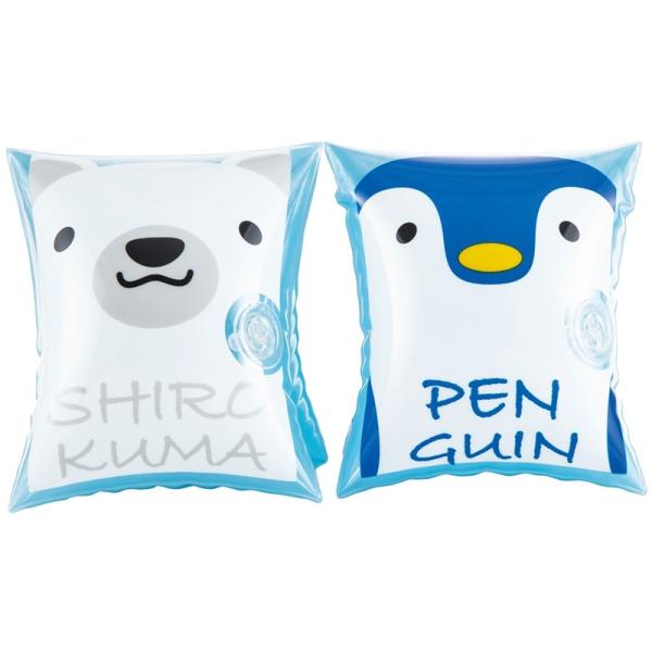 ★お子様の腕に通して使用する遊泳補助具です★アームリングはお子様の両腕の付け根に、　装着することで肩から上、　頭が沈まないようにする為の浮具です。　水泳の練習やレジャーでの溺れ防止にお使い頂けます★適応年齢/1.5歳〜6歳頃★材質/塩化ビニ...