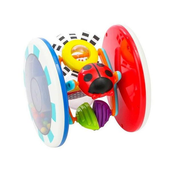 ★はっきりした色使いや、　いろいろな手ざわりや仕掛けが、　赤ちゃんの興味を引きつけます。・でこぼこ/にぎにぎふしぎなさわり心地に興味津々！・ピラピラリボン/ちょんちょんぴらぴらリボン大好き・キラキラかがみ/じーっと見つめてニコニコ夢中・カラ...