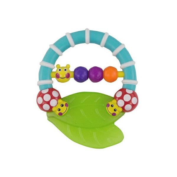 クルクル回転するイモムシがかわいい♪食べる葉っぱの部分は、冷蔵庫で冷やすとクールな歯がために！冷蔵庫でひんやり冷やしてから、赤ちゃんにどうぞ♪お手入れ方法ぬるま湯でひんぱんにすすぎ洗いし、しっかりと乾かしてください。【ご使用の目安】3ヵ月〜...