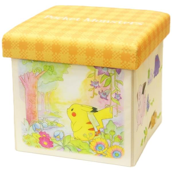 ★折りたたみ収納ボックス、おもちゃ箱★座れる・たためる・収納できるデザインも、　機能も兼ね備えたボックスです★おもちゃ、雑貨、小物や衣類の収納等にどうぞ。★耐負荷75kgまでOK！★クッションの効いた座面は座り心地も抜群です★商品サイズ/幅...