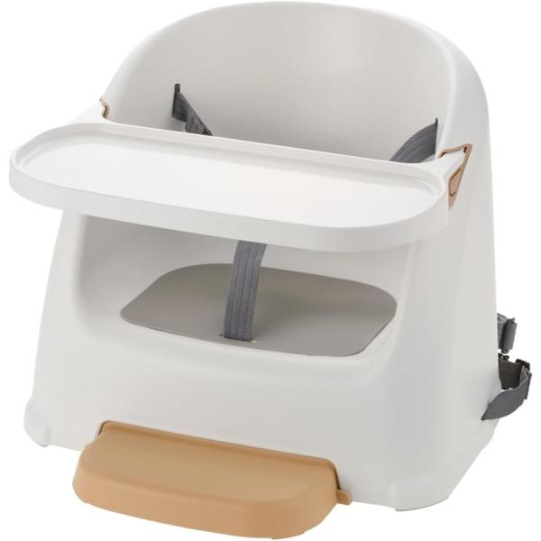 ★座イス、大人用のイスに取り付けて使えるブースターチェアです★食事姿勢が自然と整い、集中して食事を楽しめる★ステップ取り外しOK、足の置き場を調整できます★材質/ポリプロピレン、ABS樹脂、シリコーンゴム★対象月齢/6カ月頃〜3才頃 耐荷重...