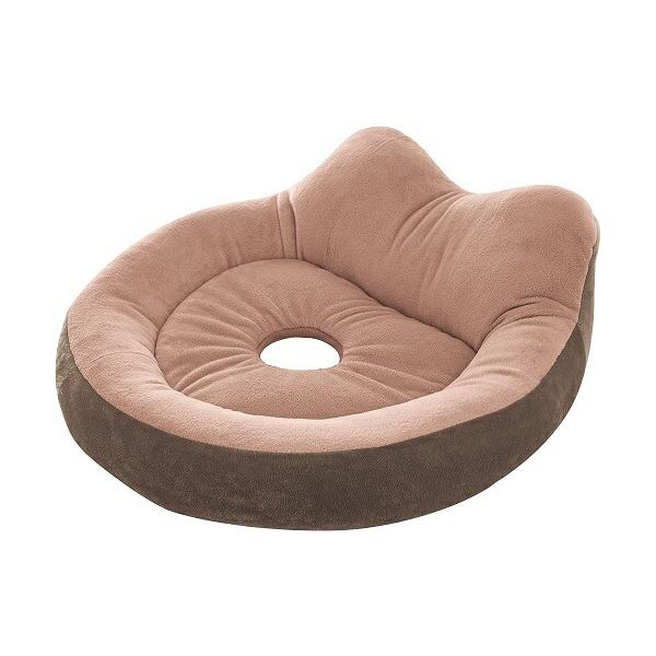 ★立体背もたれと底面くぼみで、座り姿勢をラクラクにしてくれる♪　360度骨盤を包み込んでデスクワークもラクラク。　腰を支える立体背もたれでまっすぐ座れます。★座面のくぼみでお尻をやさしくキャッチしやさしく包み込んでくれます。★触り心地のよい...