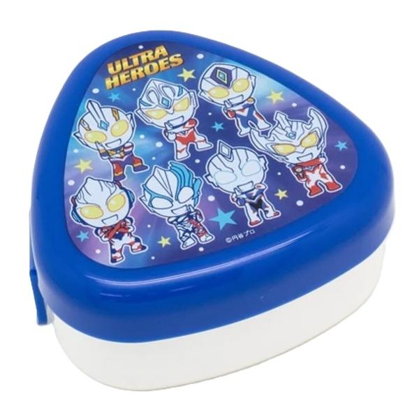 ★歴代のウルトラマンがイラスト柄になって登場★新作のアーク、ブレーザー、トリガー、エックス、　タイガ、デッカー、ゼットと歴代のウルトラマンが大集合★使い方はごはんと具を入れて押し型で押すだけ　にぎらずに作れるボリュームたっぷりおにぎりケース...