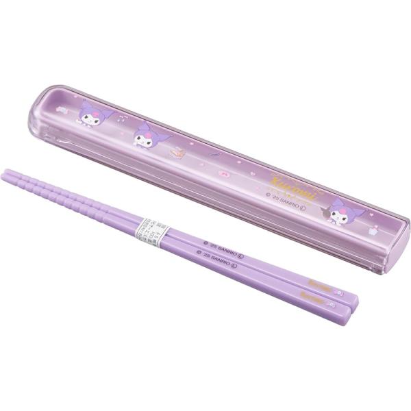 ★2025年はクロミ20周年のアニバーサリーイヤー　オシャレを楽しむクロミちゃんの、　かわいいシリーズです★商品サイズ約175Ｘ27ＸH15mm★箸のサイズ/16.5cm※先端にはすべり止め加工が施されています★材質/本体・・ポリプロピレン...