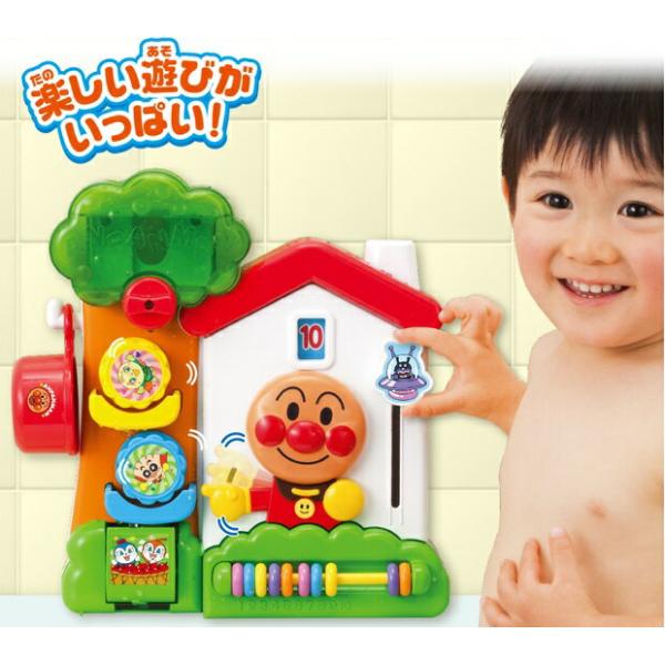 ★おふろで遊びながら数字を　10までかぞえる習慣が身に付きます。★セットの吸盤で風呂場の壁面へ　取り付けて遊びます。＊タイル目地が細かい、　ざらついている場所などへは設置できません。★材質/ABS、PP、PU、PVC★電池不要★対象年齢/1...