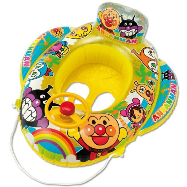 ★アンパンマンとなかまたちの、　元気いっぱいのかわいいデザイン★空気栓は空気の抜けにくい、　ダブル弁の構造になっています★ハンドルホーンは押すと音が鳴ります★対象年齢/1.5〜3才★出来上がりの目安/W700×H330×D800mm★本体　...