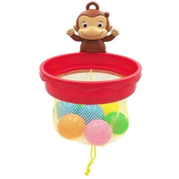 ■吸盤やS字フックを使って壁などに取り付ければ　お風呂でも、お部屋でも遊べます♪■カラフルなボールで初めての色の勉強にも。■サイズ/籠(黄緑色の部分)の直径：約17cm　ボール：約5cm　吸盤：直径約5cm　S字フック：全長約5cm、内径1...