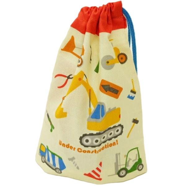 ★片手コップ、ハブラシが　一緒に入る巾着のサイズです★素材/綿１００％★製品サイズ/約205mm×約148mm★日本製★製造元/スケーター株式会社