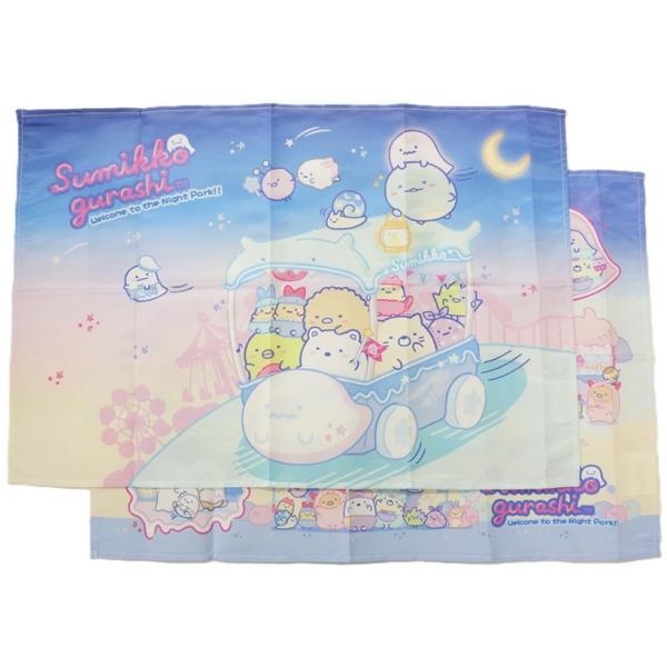 ★ランチョンマット2枚組★ランチタイムのお弁当箱敷きに★デスクサイズにほぼ合う40cmX60cmサイズ★材質/ポリエステル100％　サラサラした素材です　アイロン不可となります★中国製★発売元/株式会社サロンジェ