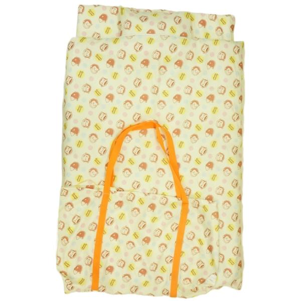 ★保育園・幼稚園でのお昼寝用や、　おでかけ先でのお昼ねなど、　収納袋付きで移動に便利なふとんのセットです！★持ち運びに便利な手さげバッグつき★カバーリングタイプお昼寝7点ふとんセット★カバー類はご家庭でお洗濯していただけます　各中芯は汚れた...