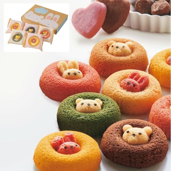 ●うさぎイチゴ・うさぎプレーン・うさぎバナナ・くまチョコ・くま抹茶×各1個●箱21×30.2×4.7cm（日本製）●賞味期限／60日（製造日より）※(H)おまかせ包装は当社指定の包装紙にてお包みいたします。●ご用途例：快気内祝い 新築内祝い...