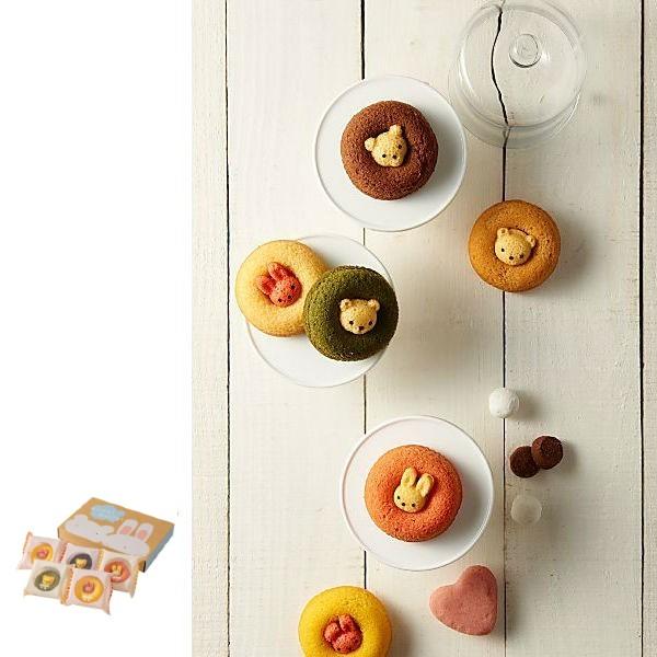 ●うさぎイチゴ・うさぎプレーン・うさぎバナナ・くまチョコ・くま抹茶×各1個●箱21×30.2×4.7cm（日本製）●賞味期限／60日（製造日より）※(H)おまかせ包装は当社指定の包装紙にてお包みいたします。●ご用途例：快気内祝い 新築内祝い...