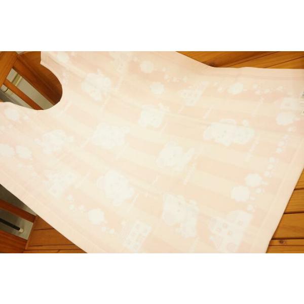 ★ノンキャラクター・ノンブランドですが　しっかりとした目付。★キャラクター商品と比較しても引けをとりません。★赤ちゃんの首元部分が丸くカットされています。★しっかりとした約3.5cmのヘム(縁取り)★ナカムラ赤ちゃんお勧めの1品です。★同等...