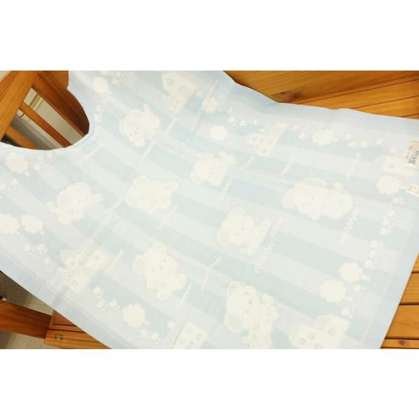 ★ノンキャラクター・ノンブランドですが　しっかりとした目付。★キャラクター商品と比較しても引けをとりません。★赤ちゃんの首元部分が丸くカットされています。★しっかりとした約3.5cmのヘム(縁取り)★ナカムラ赤ちゃんお勧めの1品です。★同等...