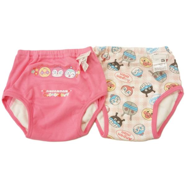 ★キャラクター3層トレーニングパンツ2枚組　トイレトレーニング後期段階に　ちょっとしたお漏らしを吸収します★できたね！シールと台紙付き★サイズ目安・90cm/身長90cm　体重13Kg・95cm/身長95cm　体重14kg・100cm/身長...