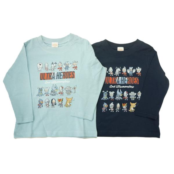 ULTRAMAN SERIES by PansonWorksウルトラマンシリーズbyパンソンワークスウルトラマンコラボＴシャツ9組のウルトラマンとウルトラ怪獣のプリントが可愛い★春から秋まで幅広く着用出来きる　天竺素材★子供服(トドラーサイ...