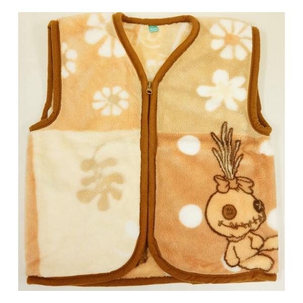 ★軽くて温かさ抜群！★家庭で洗濯もできるからいつも清潔　布団からはみ出しても寝冷えしないから安心です★商品サイズ/(約)着丈45cm×身幅43cm★赤ちゃんはスリーパー、KIDSもベストとして、　長〜くお使い頂けます。　ボア製品に付きプリン...