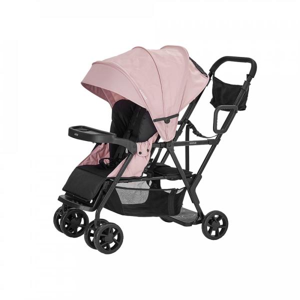 ●メーカー:カトージ Katoji●対象月齢：前席/生後4ヶ月〜体重20kgまで 後席/2歳半(生後30ヶ月)〜体重20kgまで●本体重量 約10.1kg●サイズ■幅54×奥行き112(最大116)×高さ107cm■ 折畳み：幅55×厚み3...