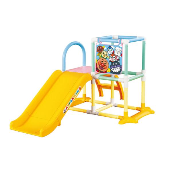 ●約1畳に収まるサイズ！コンパクトに置けておうちで公園遊びが楽しめる室内遊具です。●10ヶ月からステップアップしながら長く遊べます。●工具不要で組み立てもパイプをパチっとはめるだけなので簡単、専用器具で取り外しも簡単です。●簡単にコンパクト...