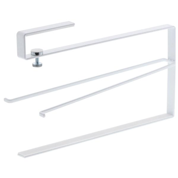 ・ブランド：YAMAZAKI（山崎実業）/日本・ジャンル：キッチンペーパーホルダー・主な素材：スチール 粉体塗装（本体）/シリコーン（ペーパーカッターの刃）・サイズ：約W80xD260xH175mm・対応サイズ：直径約11cm、高さ約24c...