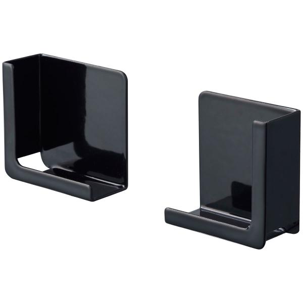 ・ブランド：YAMAZAKI（山崎実業）/日本・ジャンル：タブレットホルダー・主な素材：スチール ユニクロメッキ 粉体塗装/マグネット・生産国：中国・サイズ：約W50xD25xH50mm（本体1個あたり）・重量：約55g（本体1個あたり）・...