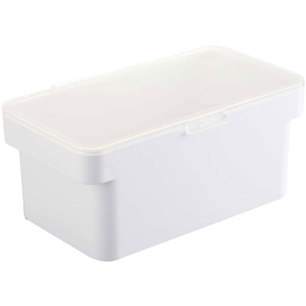 ・ブランド：YAMAZAKI（山崎実業）/日本・ジャンル：食品保存容器・主な素材：ポリプロピレン（本体、水取り器）/ABS樹脂（蓋）/シリコーン（パッキン）・生産国：中国・サイズ：約W280xD165xH122mm（本体）・内寸サイズ：約W...