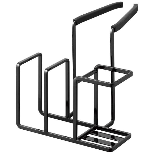 ・ブランド：YAMAZAKI（山崎実業）/日本・ジャンル：スポンジホルダー・主な素材：スチール ユニクロメッキ 粉体塗装（本体）/シリコーン（カバー）・生産国：中国・サイズ：約W140xD175xH130mm（本体）・内寸サイズ：約W35x...