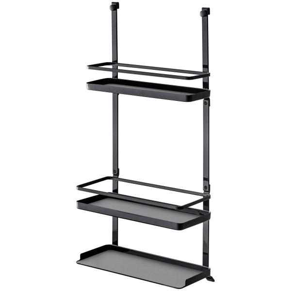 ・ブランド：YAMAZAKI（山崎実業）/日本・ジャンル：調味料ラック・主な素材：スチール 粉体塗装（本体）/シリコーン（マット、キャップ）・生産国：中国・サイズ：約W275xD140xH570mm・内寸サイズ：約W270xD70xH180...