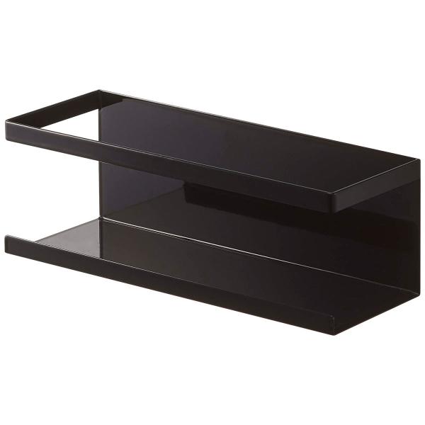 ・ブランド：YAMAZAKI（山崎実業）/日本・ジャンル：収納ラック・主な素材：スチール ユニクロメッキ 粉体塗装、マグネット（本体）/シリコーン（滑り止め）・生産国：中国・サイズ：約W245xD85xH85mm（本体）/約W240xD80...