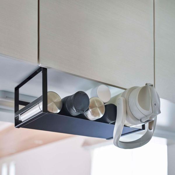 ・ブランド：YAMAZAKI（山崎実業）/日本・ジャンル：収納ラック・主な素材：スチール 粉体塗装・生産国：中国・サイズ：約W400xD200xH175mm（本体）/約W370xD194xH140mm（内寸）・重量：約1.4kg・耐荷重：約...