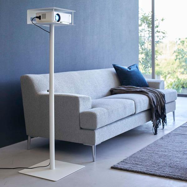 ・ブランド：YAMAZAKI（山崎実業）/日本・ジャンル：プロジェクタースタンド・主な素材：スチール 粉体塗装・生産国：中国・サイズ：約W350xD350xH770〜1200mm（本体）/約W250xD250mm（天板）/約W250xD22...