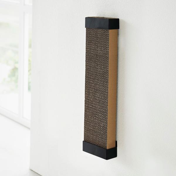 ・ブランド：YAMAZAKI（山崎実業）/日本・ジャンル：猫用爪とぎホルダー・主な素材：スチール 粉体塗装・生産国：中国・サイズ： 約W122xD50xH55mm（上部、下部パーツ）・重量：約250g・耐荷重：約2kg・内容物：本体/石こう...