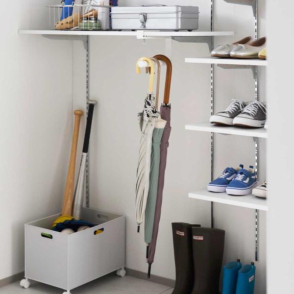 ・ブランド：YAMAZAKI（山崎実業）/日本・ジャンル：傘立て・主な素材：スチール 粉体塗装（本体）/シリコーンゴム（クッション、滑り止め）/ポリプロピレン（キャップ）・生産国：中国・サイズ：約W30xD204xH148mm・重量：約45...