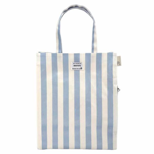 ・ブランド：ROOTOTE（ルートート）/日本・ジャンル：トートバッグ・主な素材：綿 ノンフタル酸PVCラミネート加工（表地、持ち手）/ポリエステル（裏地）/ベルポーレン（底板）/マグネットホック（留め具）・生産国：中国・サイズ：約W285...