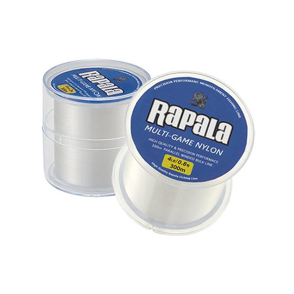 ラパラ　マルチ ゲーム ナイロン■巻数：300m★あらゆるルアーゲームに対応した高性能バルクラインでありながら同強度でワンランク細い線径を実現しなやかで扱いやすく小さなアタリも逃さない高感度性能独自加工による高い耐摩耗性と耐久性スムーズなラ...
