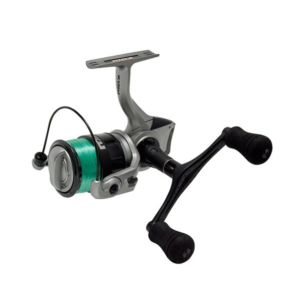 アブガルシア　マックスX　SP　2500D　スピニング　糸付き■自重：232g■ギア比：5.2:1■最大ライン巻取：69cm■最大ドラグ力：3kg■ボール/ローラーベアリング：4＋1★スピニングリールには、ハンドル軸に接続されて回転するメイ...