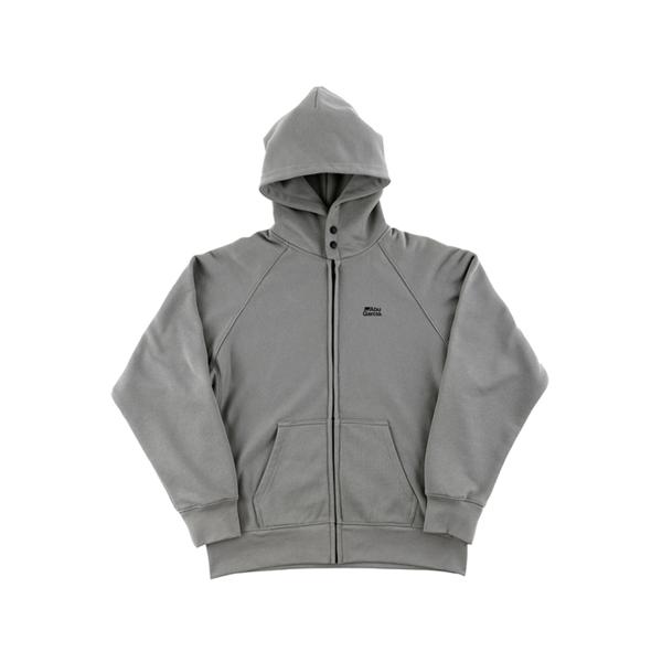 アブガルシアシャドウロゴ　スウェットフーディー◆サイズ：M（着丈87cm、胸廻り110cm、着丈67cm）、L（着丈89cm、胸廻り116cm、着丈69cm）、XL（着丈91cm、胸廻り122cm、着丈71cm）◆カラー：セージグリーン、ブ...