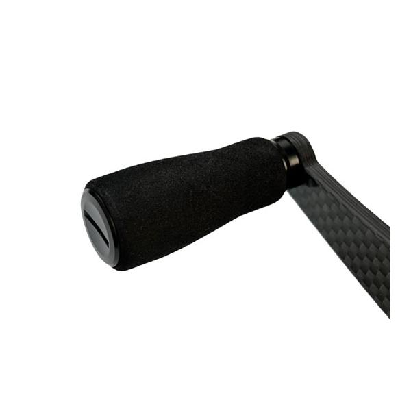 アブEVA　DFLノブ◆入数：2個入◆ハンドルノブ長さ：45mm◆ハンドルノブ材質：EVA(軸部アルミ)★2本指でしっかりとグリップしながらウィンチを回す時の要領で力強く巻き取ることを可能にするハンドルノブです。2個セット。純正パーツと交換...