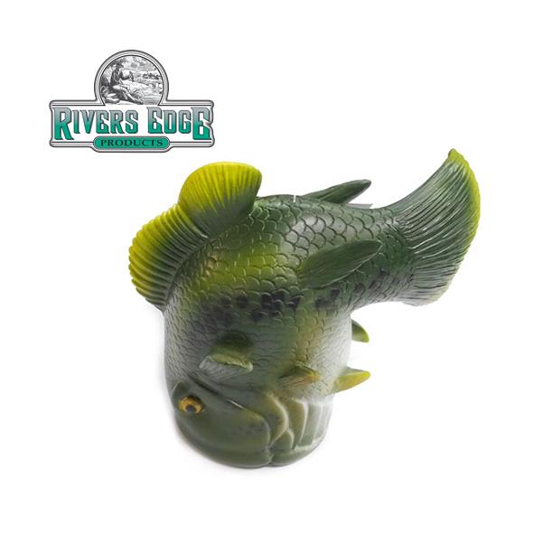 RIVERS EDGE/リバースエッジHitch Ball Cover/ヒッチボールカバー　No.690■サイズ（約）：110ｍｍ×115ｍｍブラックバスの形をしたヒッチボールカバーです。見た目の可愛らしさはもちろんですが、ヒッチボールで足...