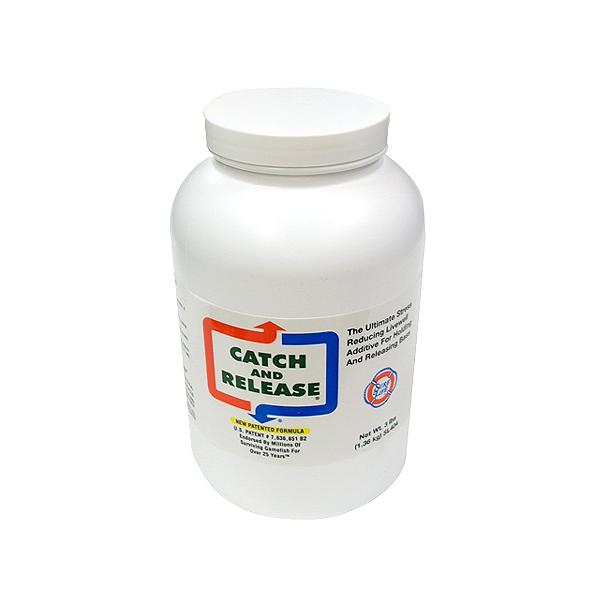 SURE LIFE/シュアライフCATCH AND RELEASE　3ｌｂｓ/キャッチ＆リリース●内容量：3lbs(1.36kg)　（水：8880リットル分）◆効能◆　  ・魚のストレス低下させる天然の鎮静剤入り    ・魚の表面粘着物層を...