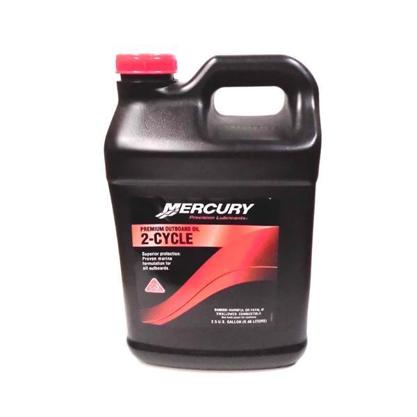 マーキュリー2ストローク船外機オイル/プレミアム　◆容量：9460ｍｌ◆２サイクルオイル★MERCURY社純正2サイクル船外機用プレミアムオイルです。TC-W3規格をクリアしたオイルは、マリーンエンジンの過酷にも適合できるように設計されてい...