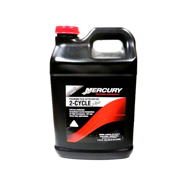 マーキュリー２サイクルオイル・プレミアムプラス・容量：9460ml■MERCURY社純正2サイクル船外機用プレミアムプラスオイルです。高馬力エンジンにおいて極限状態でのエンジン保護性能を加えました。このTC-W3規格のオイルは、クリーンな燃...