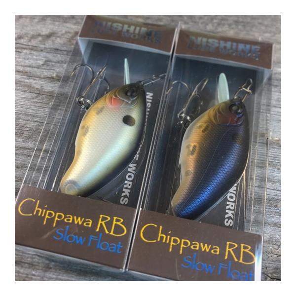NishineLureWorks/ニシネルアーワークス　Chippawa/チッパワ RB　スローフロートモデル■ボディーサイズ：62mm■ウェイト：16.5g■潜行深度：1.8m（16ポンドのフロロカーボンライン使用時）■フック：イチカワフ...