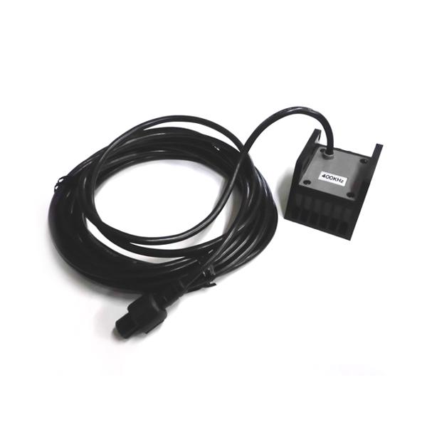 HONDEX/ホンデックス　振動子/TD43◆周波数：400kHz◆コネクター：3ピン穴◆コード：6m◆付属：トランサム固定用金具一式【適合機種】HE-6211シリーズ、HE-5620、5700、6721、5721、5630、6500、63...