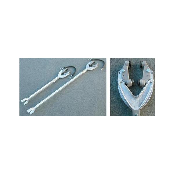 attowood　　トランサムセイバー　4000-ADJ●素材 アルミ（金属部）、ゴム（エンジン接点部） ●サイズ 長さ：83〜104cm（内、５段階に調節可能） ●適応サイズ 　25hp〜250hp商品説明●「アジャスタブルヘッド トラン...