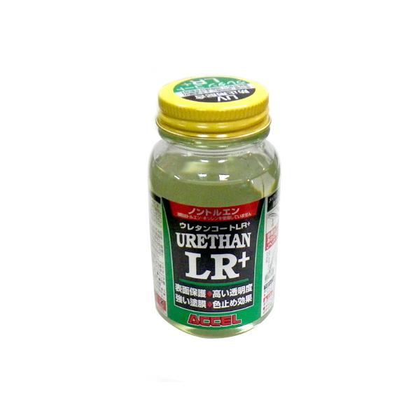 ACCEL/アクセルURETHAN COATL.R/ノントルエン　ウレタンコートLR+◆内容量：100ml◆用途：各種ルアー、メタルジグ、ジグヘッド(ラバージグ)などに★メイキング・補修・リペイントのトップコート・表面保護・防水に抜群の効果...