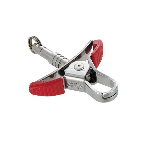 タックルインジャパンマルチアンカースピン TF■素材　本体・三重リング：ステンレスウイングが回転することで、2本、4本イカリと切り換え可能。4本イカリ時はアンカー機能が高まり、先端部の開閉が可能。2本イカリ時はコンパクトになり、開閉ロックが...